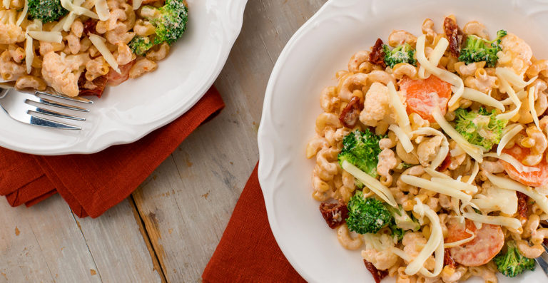 Creamy and Colourful Veggie Macaroni - Catelli Pasta Recipes