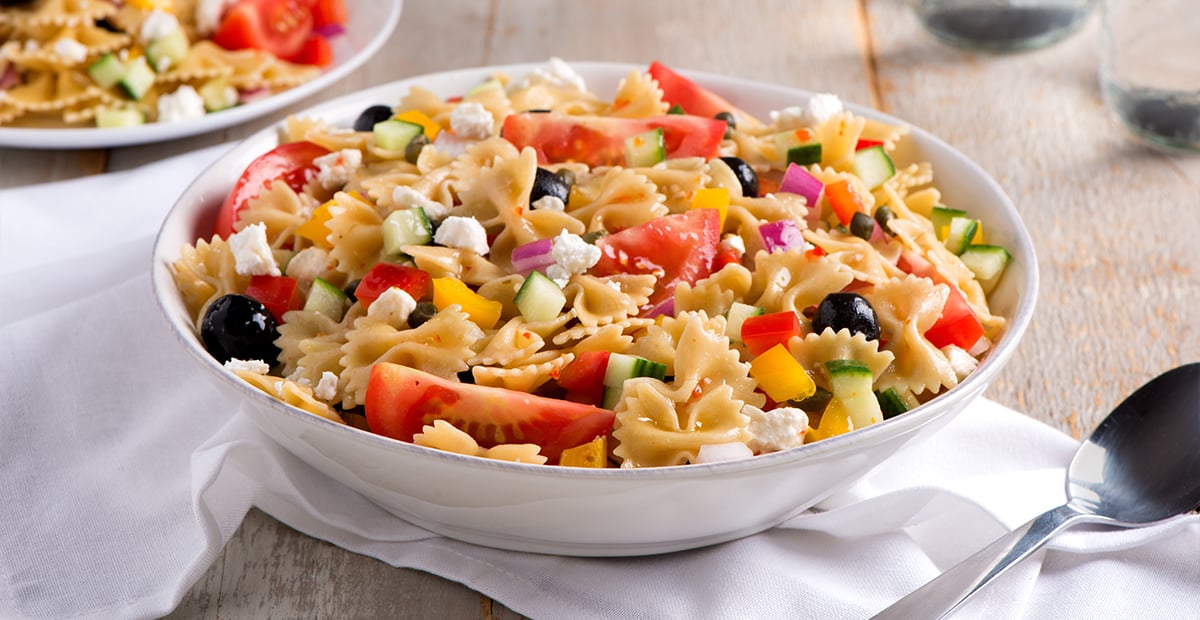 Salade de boucles à la méditerranéenne - CATELLI®