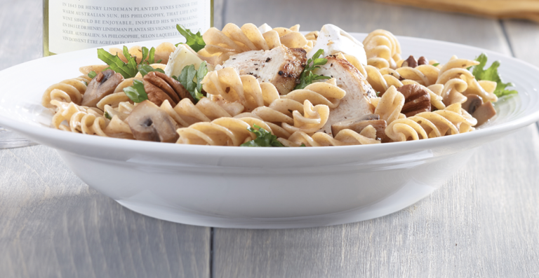 Rotini with Chicken, Mushrooms & Camembert - CATELLI®
