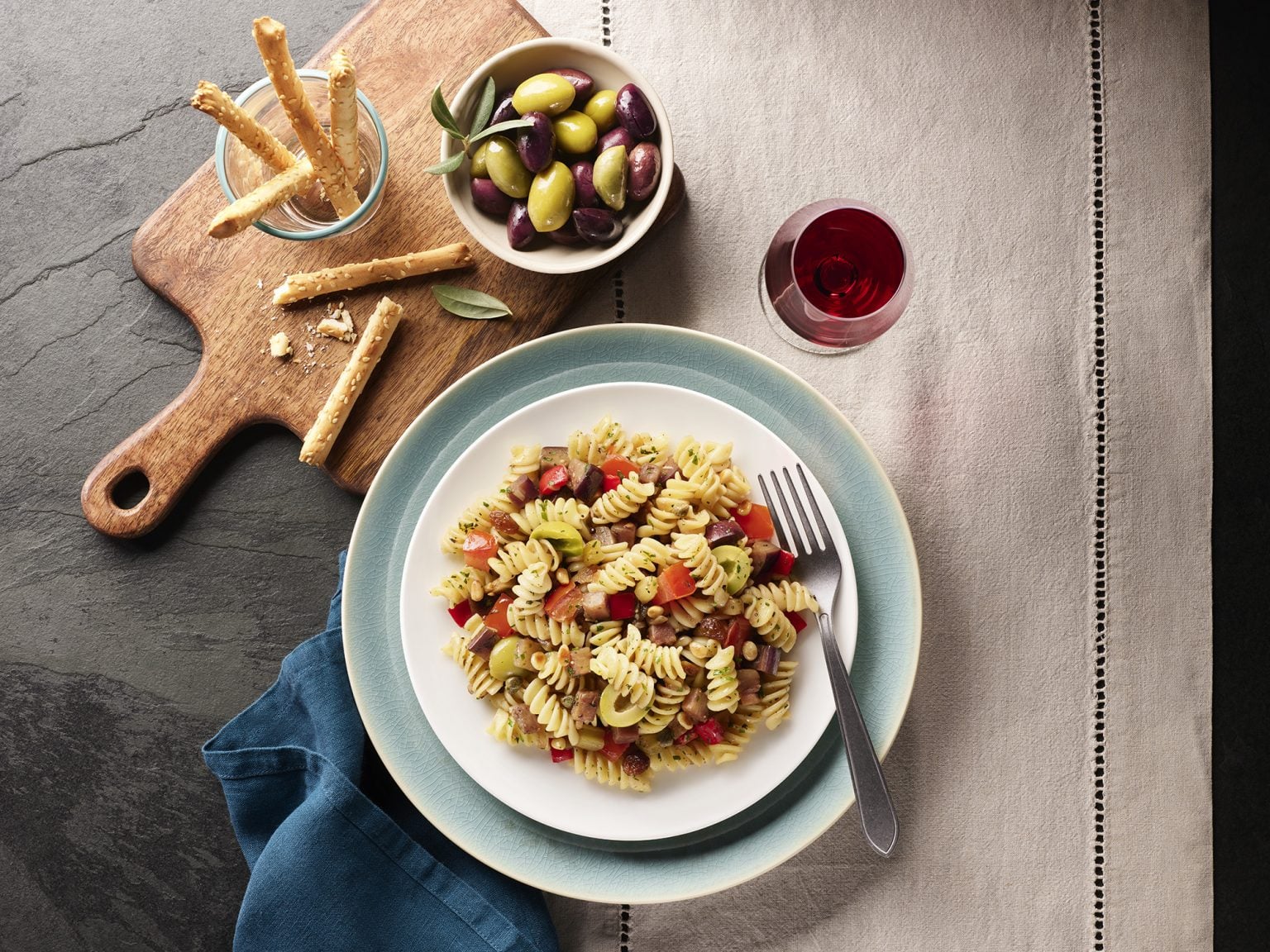 Rotini with Caponata - Delicious CATELLI® Pasta Recipe